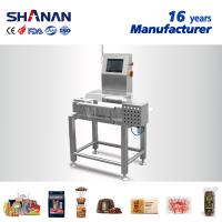 China Customized Industrial Packaging Line Weight Checking Drop-Down Conveyor Reject Checkweigher for sale