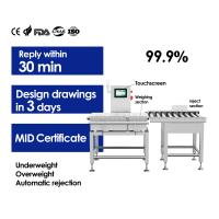 China High-Performance Automatic CheckWeigher Fast Weight Sorting With Rejection for sale