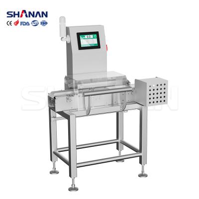 China Automated Sorting Weighing Conveyor Belt And Sorting Weight Checker for sale