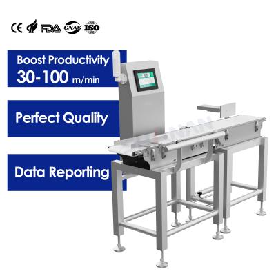 China Auto Weighing Packing Machine With Reject Function High Speed 30-100m/Min for sale
