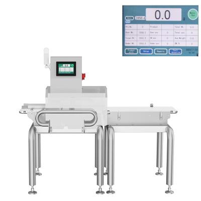 China Automatic Checkweigher Scale Sorting Checking Weigher Reject System  MID CE And ISO for sale