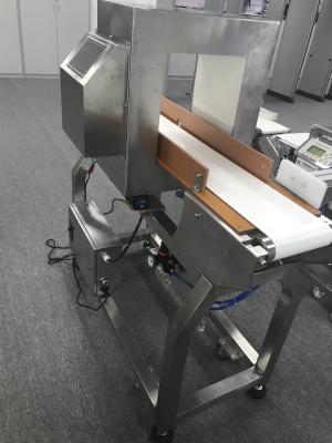 중국 식품 가공업에 있는 컨베이어 벨트 음식 급료 금속 탐지기 기계 판매용