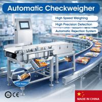 China 304 High-Speed A/D Sampling Checkweigher With Multi-Language Display For Industrial Conveyor Weight Checking for sale