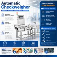 China 304 High-Speed A/D Sampling Checkweigher With Multi-Language Display For Industrial Conveyor Weight Checking for sale
