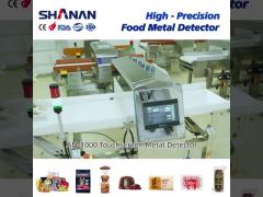 High Sensitivity Metal Detection System For Food Processing And Product Safety Inspection