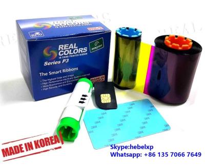 China Compatible HITI CS200 Ribbon YMCKFoo_165Images Made In South Korea for sale