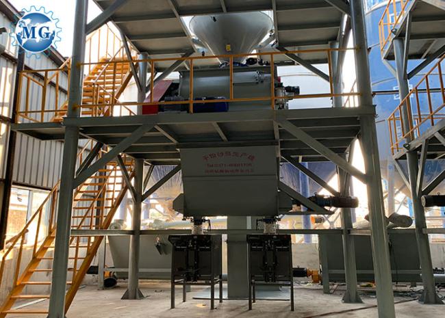 dry mortar production line