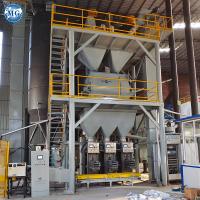 China 4m Height Automatic Tile Adhesive Production Line With Batching & Packaging System for sale