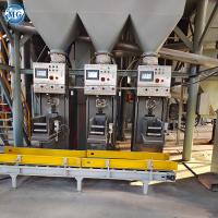 China 4m Height Automatic Tile Adhesive Production Line With Batching & Packaging System for sale