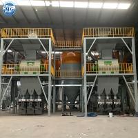 China 4m Height Automatic Tile Adhesive Production Line With Batching & Packaging System for sale