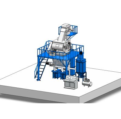 中国 シメントシロ 電子計量装置付きドライミックス機 販売のため
