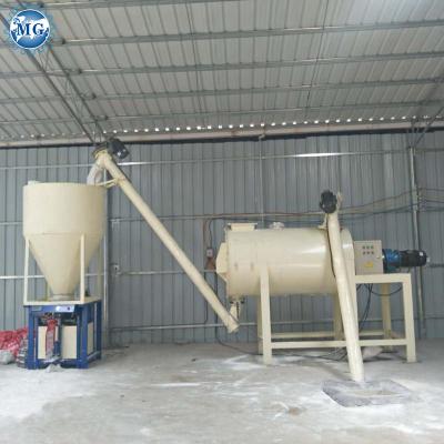 China Wall Putty Skim Coat Sand Cement Mixer Ceramic Tile Adhesive Making Machine Low Investment Dry Powder Mortar Production Line for sale