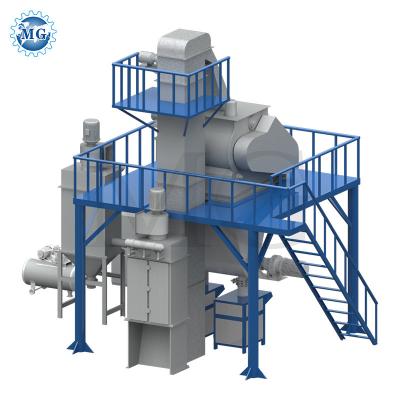 China Semi Automatic Dry Powder Mortar Mixer Wall Putty Sand Cement Mixing Machine Ceramic Tile Adhesive Manufacturing Plant For Sale for sale