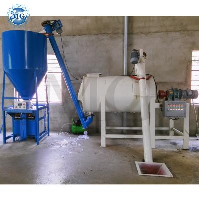 Cina Miscela secca polvere malta impianto di miscelazione di parete sabbia di macchia macchina di miscelazione di cemento piastrelle ceramiche adesivo linea di produzione in vendita