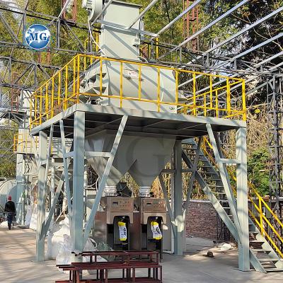 China Dry Powder Mortar Mixer Machine Wall Putty Skim Coat Mixing Equipment Floor Tile Adhesive Glue Manufacturing Plant for sale