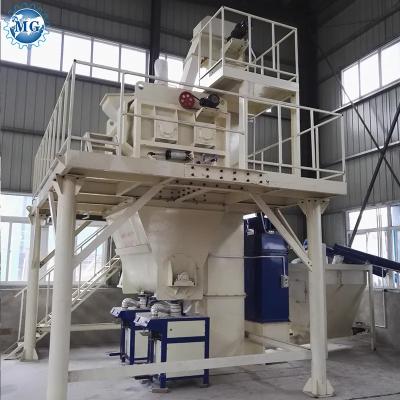 China 6000*6000*6000mm Gemakkelijk te installeren Dry Mortar Mixing Plant Muur Putty Plaster Skim Coat Sand Cement Mixer Tile Adhesieve lijm Grout Maker Te koop