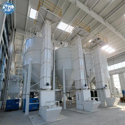 China Electricity-Powered Dry Mortar Plant with Automatic Heating System for sale
