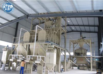 China 10 - 15T Weight Dry Mortar Production Line Tile Adhesive Mixing Production Line for sale