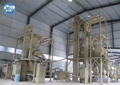 China 10 - 15T Weight Dry Mortar Production Line Tile Adhesive Mixing Production Line for sale