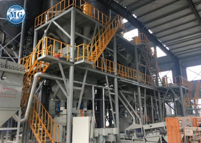 China 12t/H droog Elektrisch Op zwaar werk berekend de Controle Semi Automatisch Systeem van de Mortierproductielijn Te koop