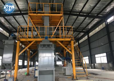 중국 충분히 고능률 자동적인 건조한 박격포 믹서 기계 에너지 절약 8m * 6m * 9m 판매용