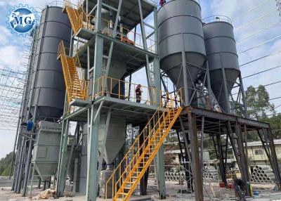 Tile Adhesive Dry Mix Mortar Plant High Efficiency With Electric Control Cabinet