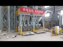 PLC-besturing Droog cementmixer Elektronisch weegsysteem met cement silo