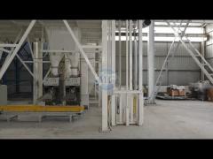 Efficient Tile Adhesive Machine Mortar Production Line With Automatic Material Feeding And Packing