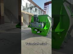 Lang levensduur Double Twin Shaft Agravic Paddle Mixer Blender Machine Wall Putty Plaster Skim Coat Tile Kleefstof Grout Droog Mortier Mixing Plant