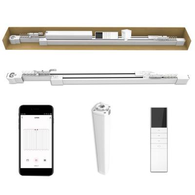 Cina Pista elettrica apri della tenda di Smart del rullo accurato di alluminio bianco per il balcone in vendita