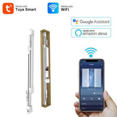 Cina CCC Extendable Curtain Track Aluminum Automatic Rail System Accessories in vendita