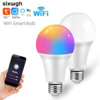 China Dimmable Smart Lighting Control RGB Color Changing Bulb 2700K-6500K E26 E27 Base for sale