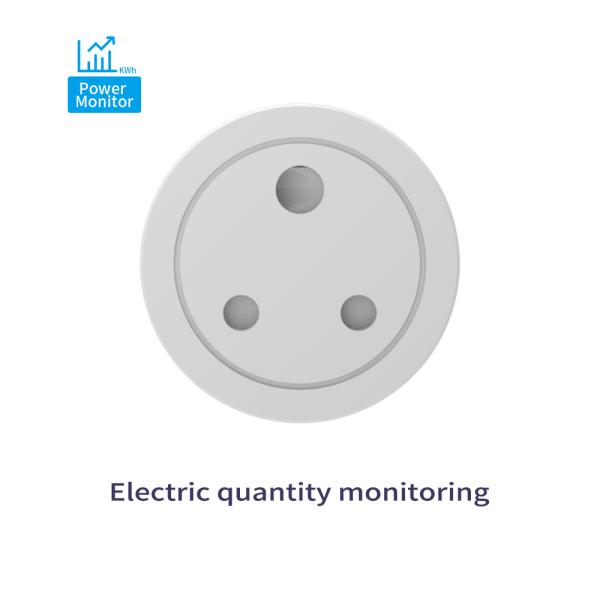 Quality 2200W Home Automation Rohs Smart Plug WiFi Type M Energy Saving Alexa Control for sale