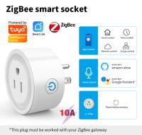 China ZigBee 3.0 Smart Plug with 10A Max Load and Repeater Function for Tuya Hub for sale