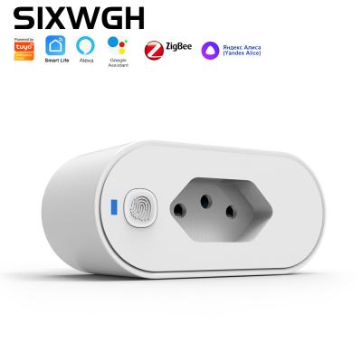 China Smart Life Tuya ZigBee Smart Socket Real time Energy Monitor 16A ODM for sale