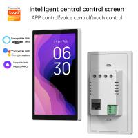 China 4 Inch HD IPS Smart Home Control Panel ZigBee 3.0 Gateway Video Intercom Hub for sale