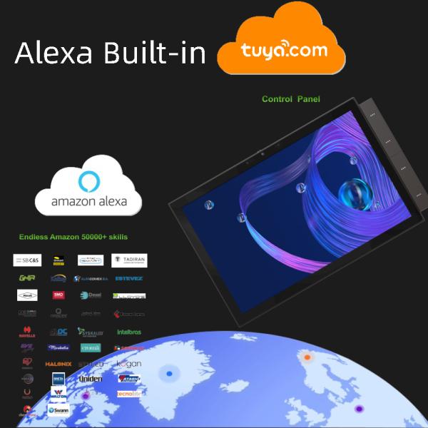 Quality MAX ZigBee Gateway Smart Home Panel Retina Display 10.1 Inch With 5MP HD Camera for sale