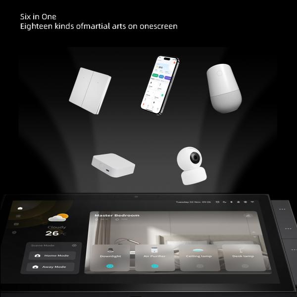 Quality MAX ZigBee Gateway Smart Home Panel Retina Display 10.1 Inch With 5MP HD Camera for sale