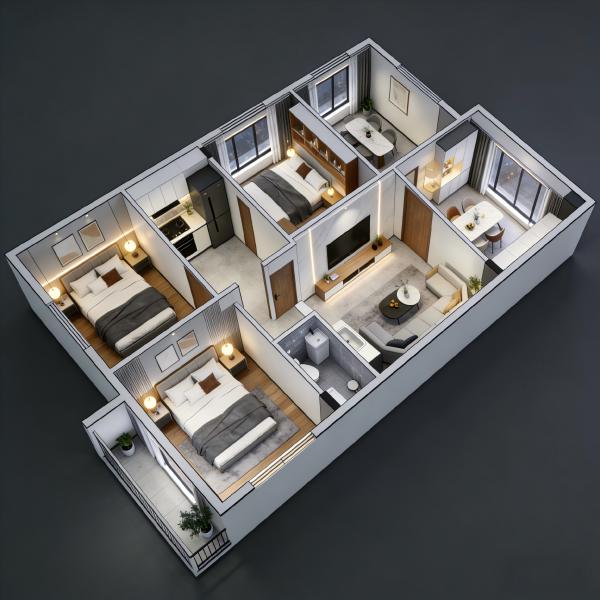 Quality 3 Bedroom Smart Zigbee Smart Home Devices System Dimmable OEM for sale