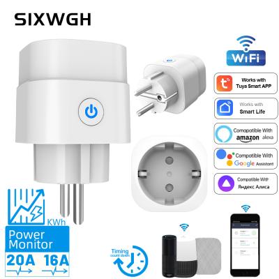 China Voice Control WiFi Smart Plug with Group Control and Fast Pairing for Smart Home Automation for sale