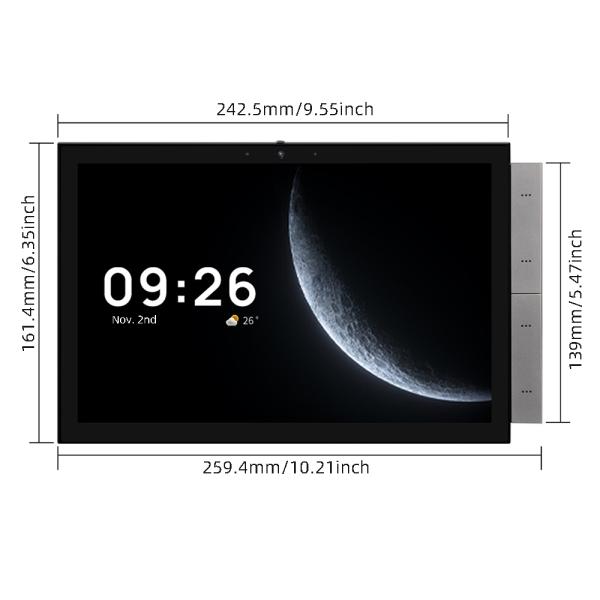 Quality MAX ZigBee Gateway Smart Home Panel Retina Display 10.1 Inch With 5MP HD Camera for sale