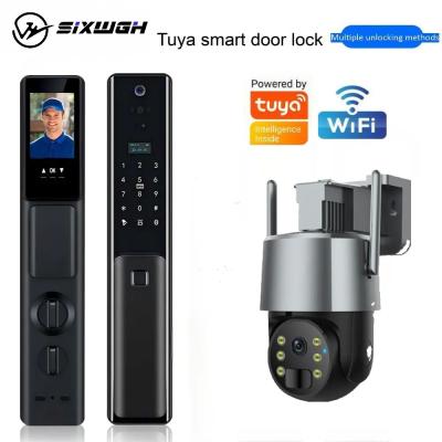 China Home Smart Video Doorbell Lock 3D Face 3.5