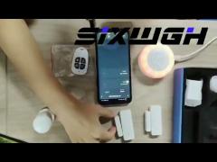 120db siren no-contract diy home security alarm system with alexa/google compatibility