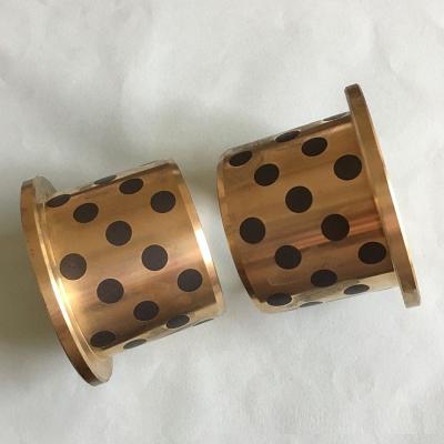 China Graphite Plugged Oil Free Slide Plate Self Lubricating for sale