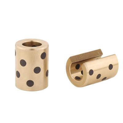 China Cast Bronze Straight Type Oilless Bushing 500SP1-SL1 Metal for sale