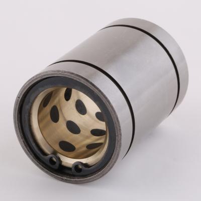 China Plugged Graphite Oscillating Spherical Plain Bearing SOBS Metal for sale
