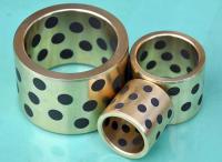 China Cast Bronze Bearings Strengthening Copper based With Solid Lubricant Plugs for sale