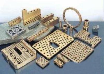 China High Strength Copper Alloy Cast Bronze Bearings Slide Block For Mine Exploiting Equipment for sale