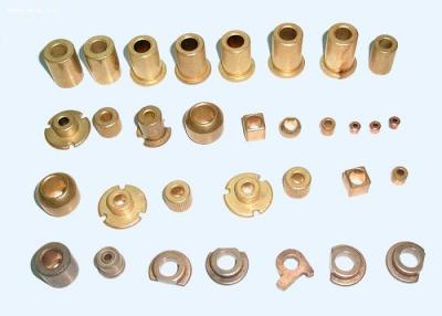 Cina Parti dei cuscinetti del metallo sinterizzate bronzo elettrico degli strumenti ad alta velocità in vendita