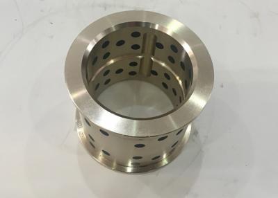 China C83600 Bronze Flange Bearing , Custom Bronze Bushings Stamping Tooling Standard for sale